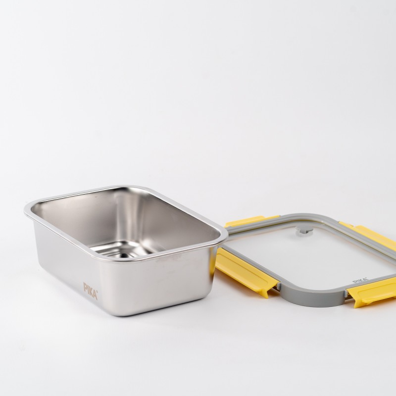 Stainless Steel Box 1780ml MetalShock | Large Capacity - PIKA
